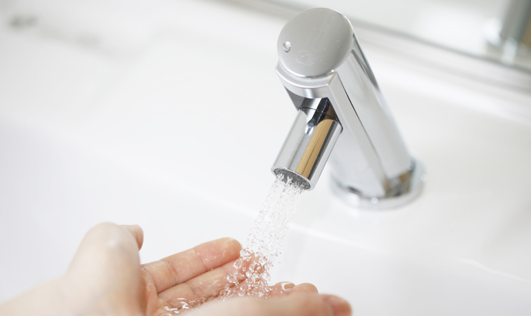Automatic faucet | Hamamatsu Photonics