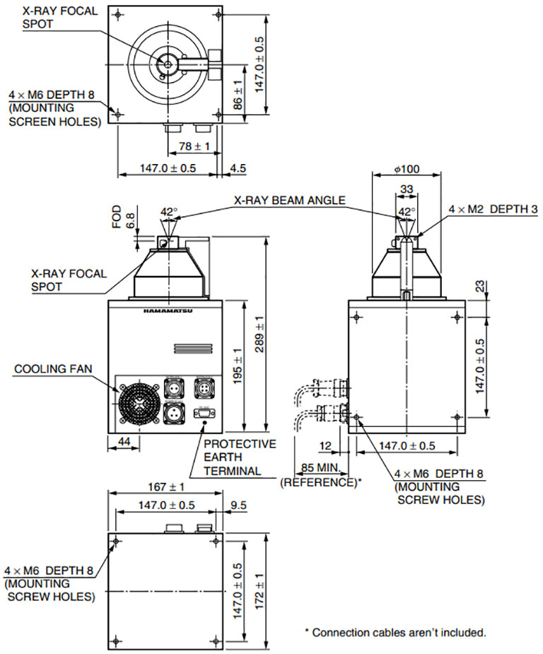 Microfocus X-ray source L10101 | Hamamatsu Photonics