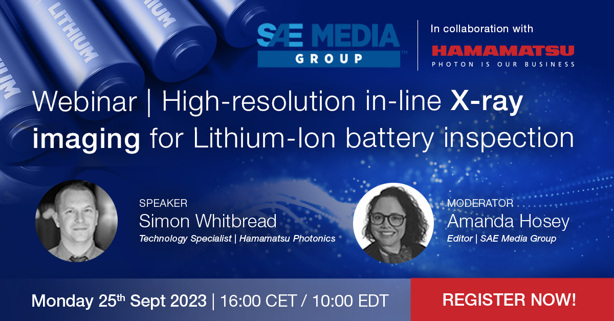 Webinar: High-Resolution In-line X-ray Imaging for Lithium-Ion Battery ...