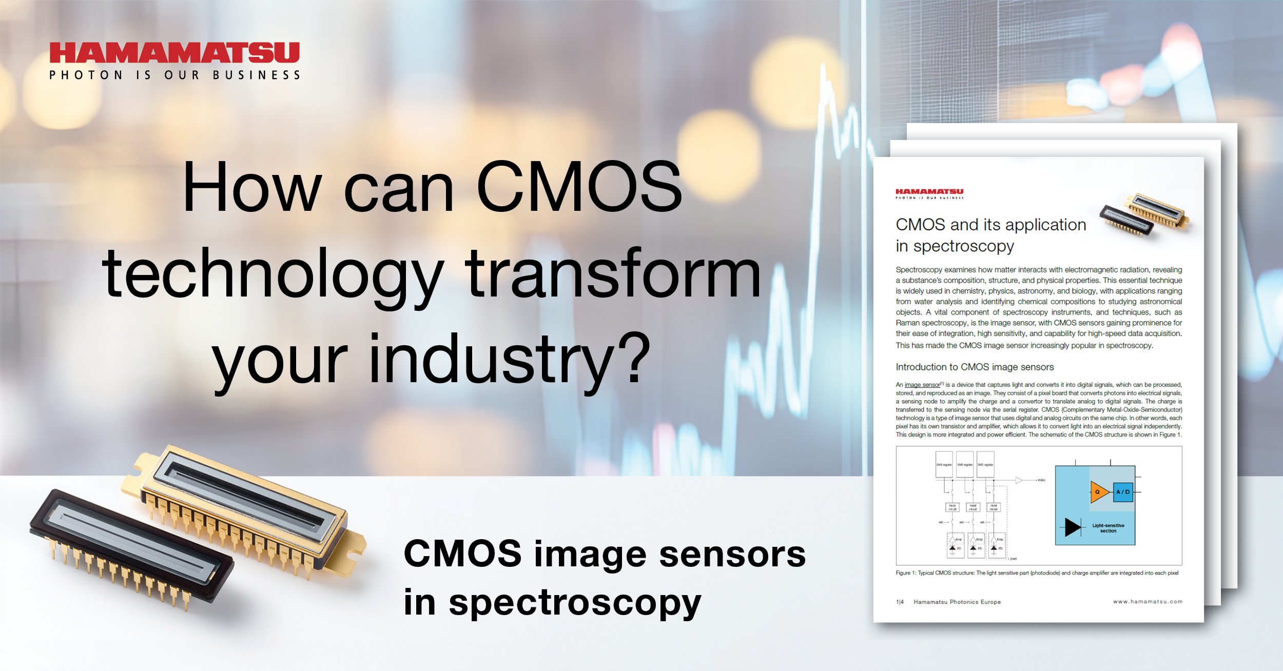 CMOS and its application in spectroscopy | Hamamatsu Photonics