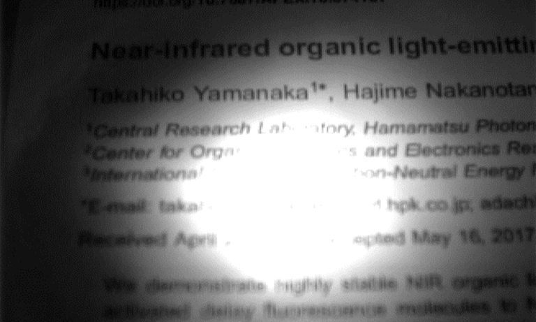 OPD / OLED:Optical materials | Hamamatsu Photonics