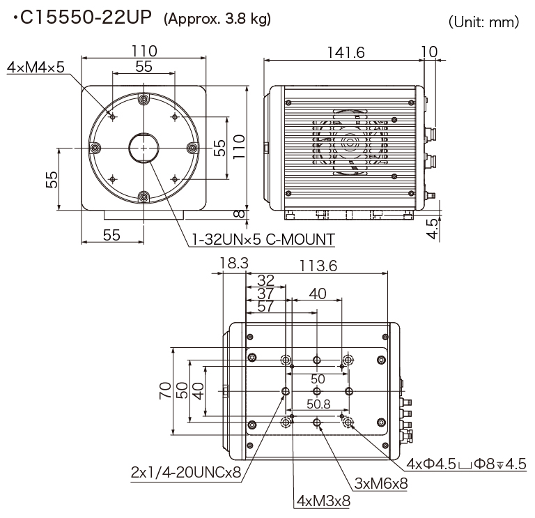 ORCA-Quest 2 qCMOS camera C15550-22UP | Hamamatsu Photonics