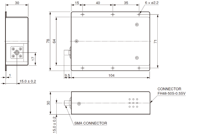 Spectrum detector PMT module H15441-20 | Hamamatsu Photonics