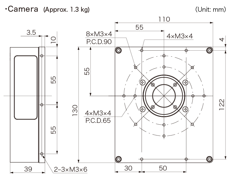 X-ray sCMOS Camera C12849-111U | Hamamatsu Photonics